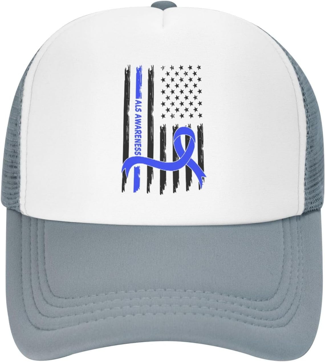 Als Awareness Hat Funny Trucker Hats For Men Women Adjustable Adult ...