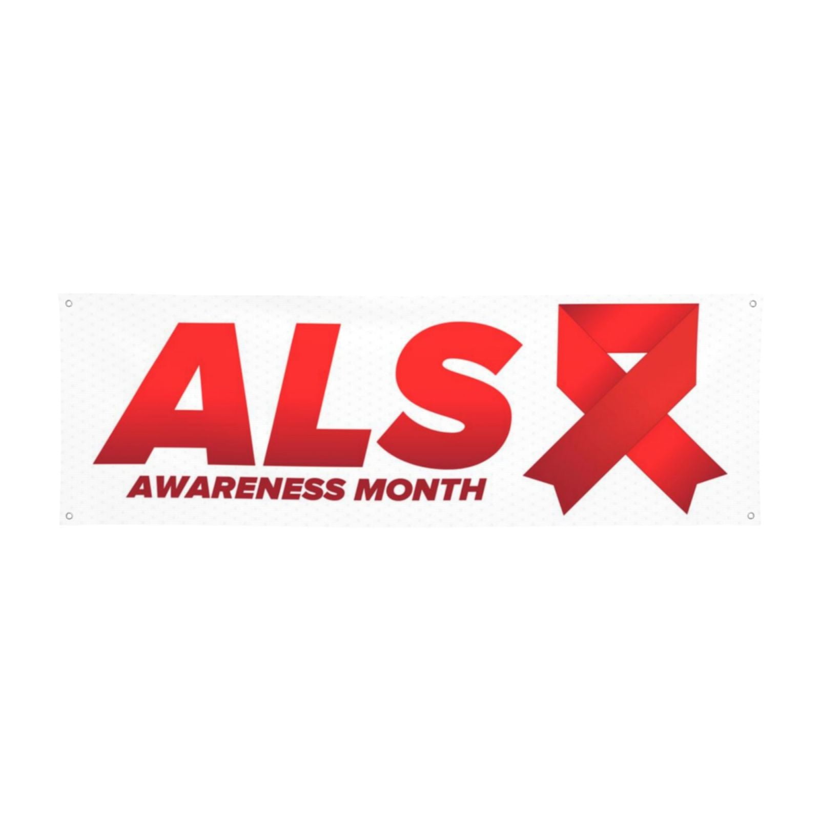 Als Awareness Month Large Banner Party Decorations Sign Banner Party ...