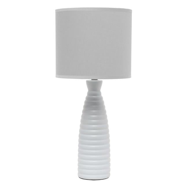 Alsace Bottle Table Lamp, Gray - Walmart.com