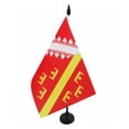 Alsace Old Table Flag 5'' x 8'' plastic stick and base - Walmart.com