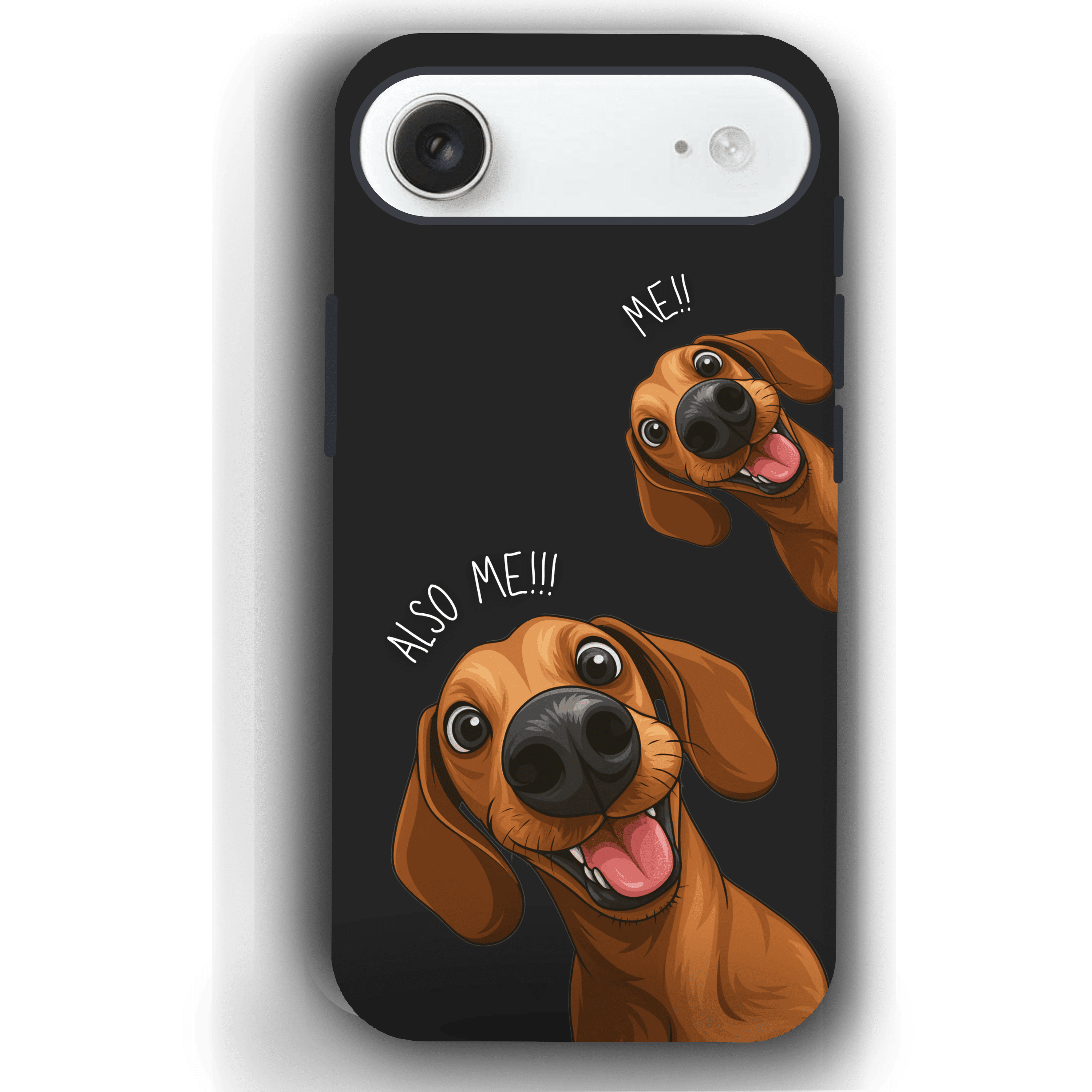 "Also Me" Design Custom Pet iPhone 17 Case – 4 Colors & 4 Patterns ...