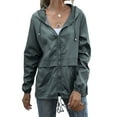 Alsol Lamesa Rain Coats for Women Waterproof Lightweight Rain Jackets ...