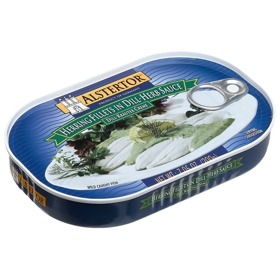 Alstertor - Herring Fillets in Dill-Herb Sauce - 7 Oz, Case of 18 ...