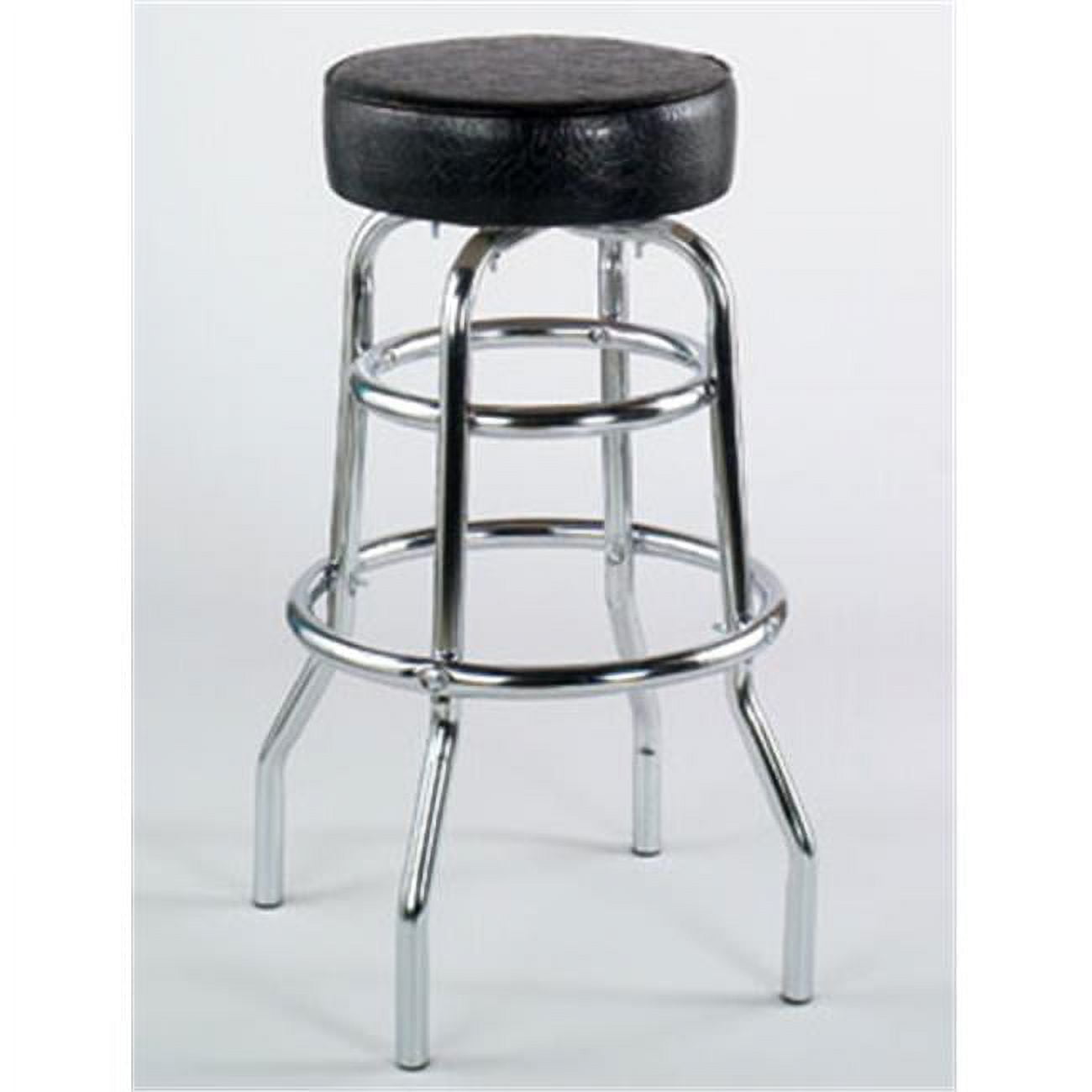 Alston Quality 4201-30-BLK Double Ring Bar Stool Black - Walmart.com