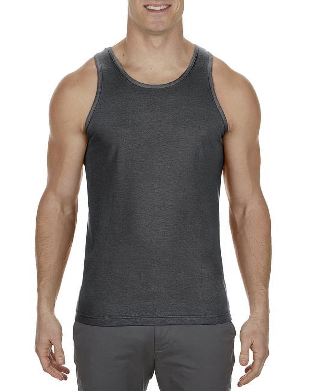 Alstyle AL1307 Men's 6.0 oz.; 100% Cotton Tank Top - Walmart.com