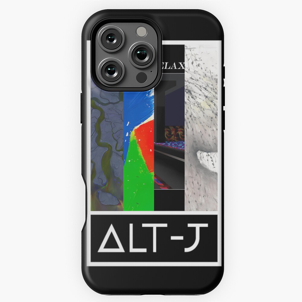 Alt-J Band Discography Art Phone Case for iPhone 16 15 14 13 12 11 Pro ...