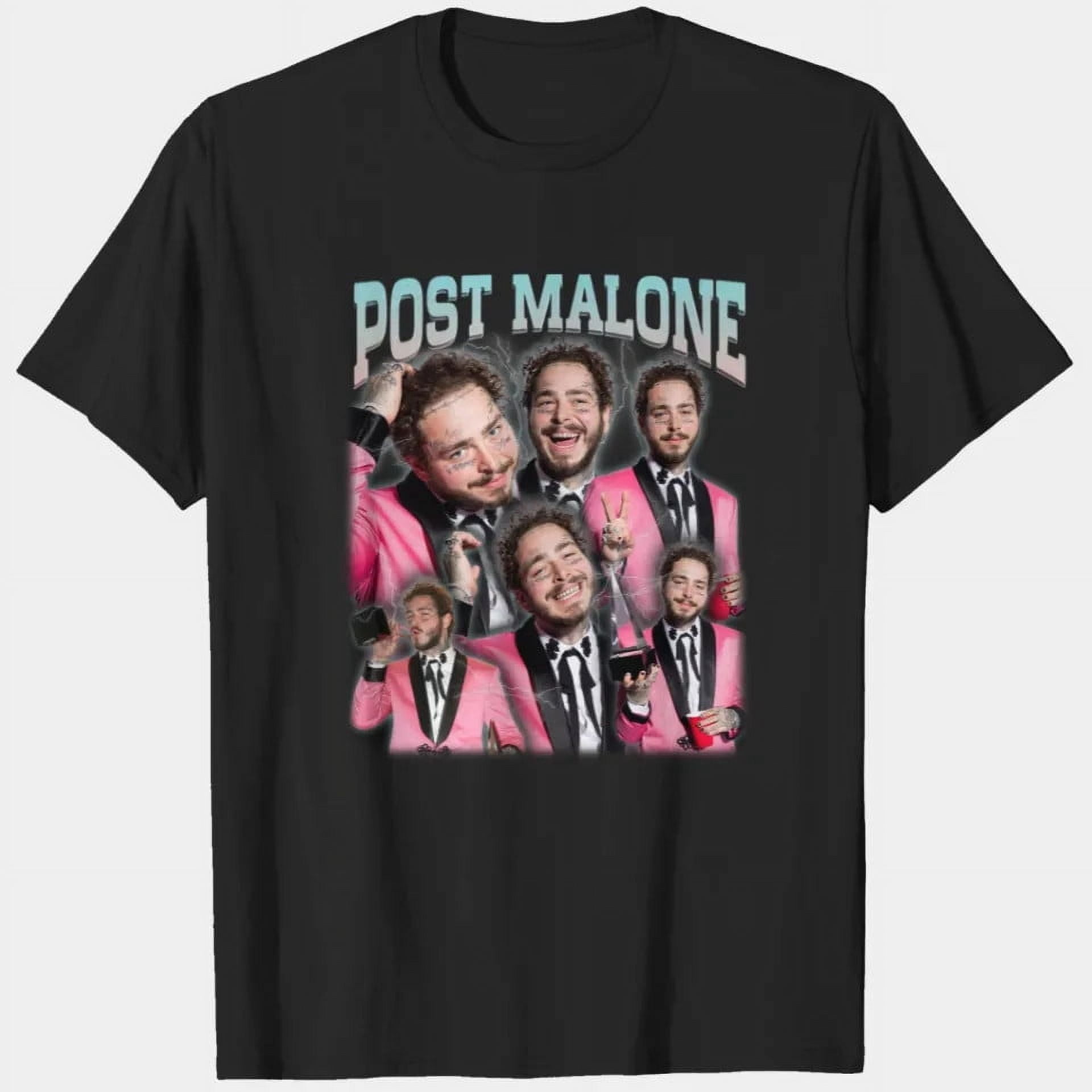 Alt-Pop Artist Pink-Suit Portrait Graphic Shirt - Walmart.com