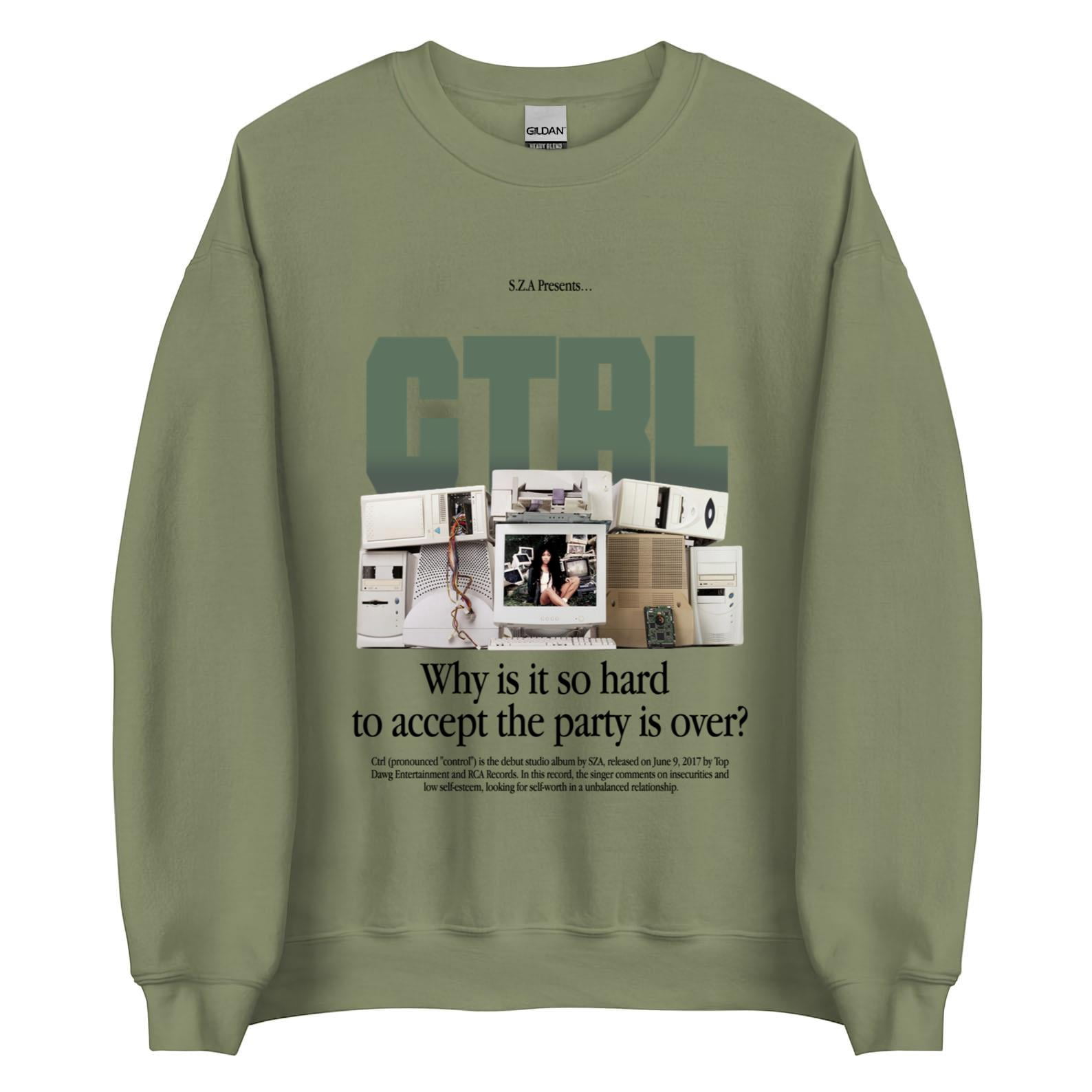 Alt R&B Graphic Shirt, CTRL-Inspired Retro Music Tee, Size S - 3XL ...