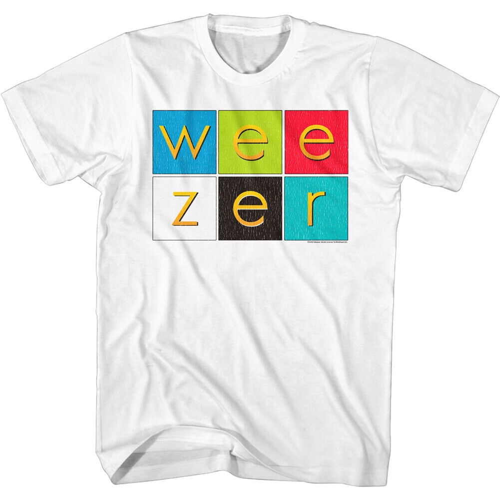 Alt Rock Album-Inspired Shirt – Retro Color Grid Music Graphic Tee ...