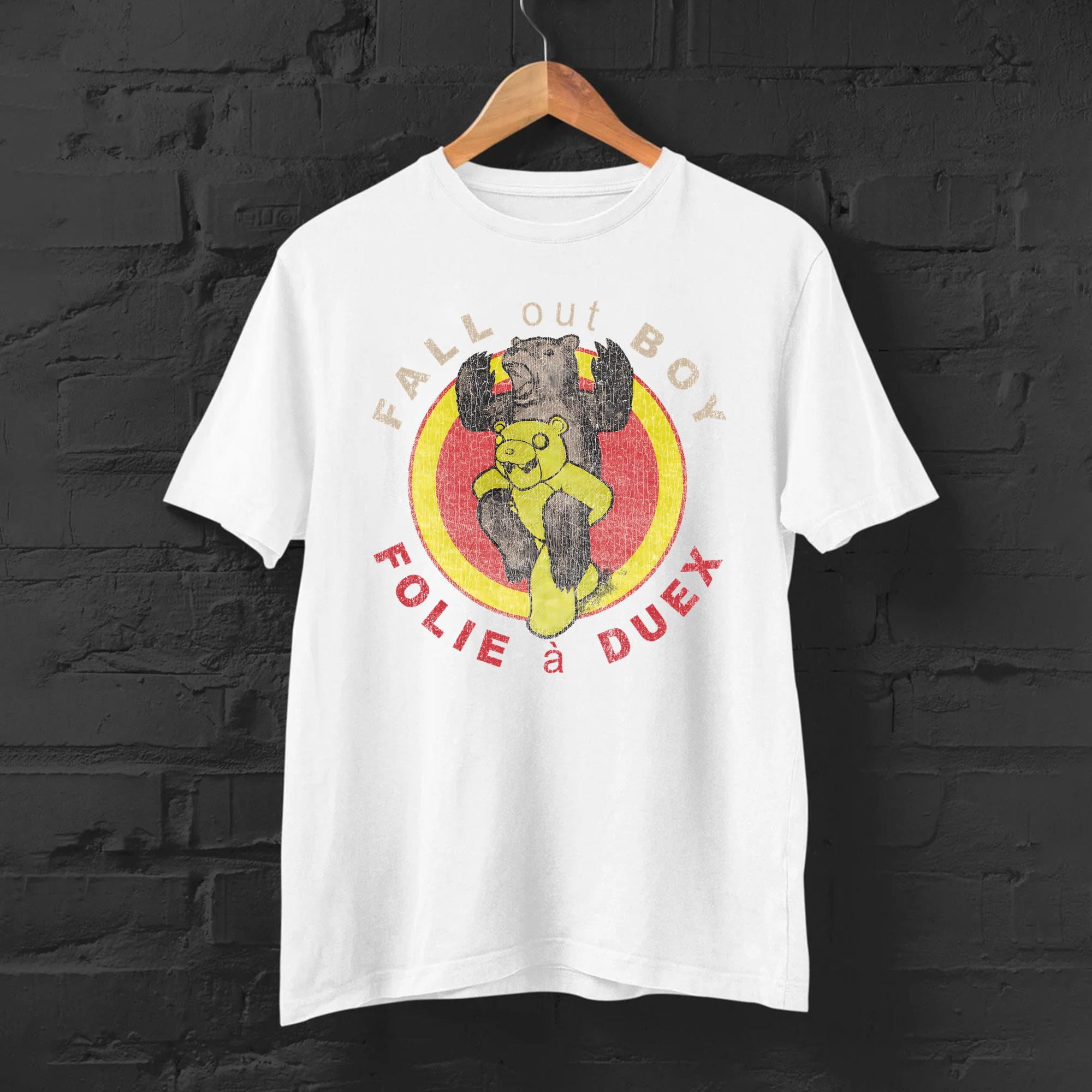 Alt Rock Album Tribute Shirt, Folie A Deux Era Graphic Tee, Stage Tour ...