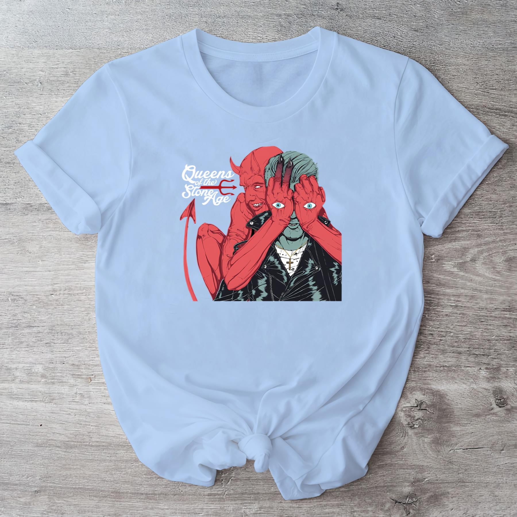 Alt Rock Villain Era Tribute Tee, Red Album Graphic Band-Inspired Shirt ...