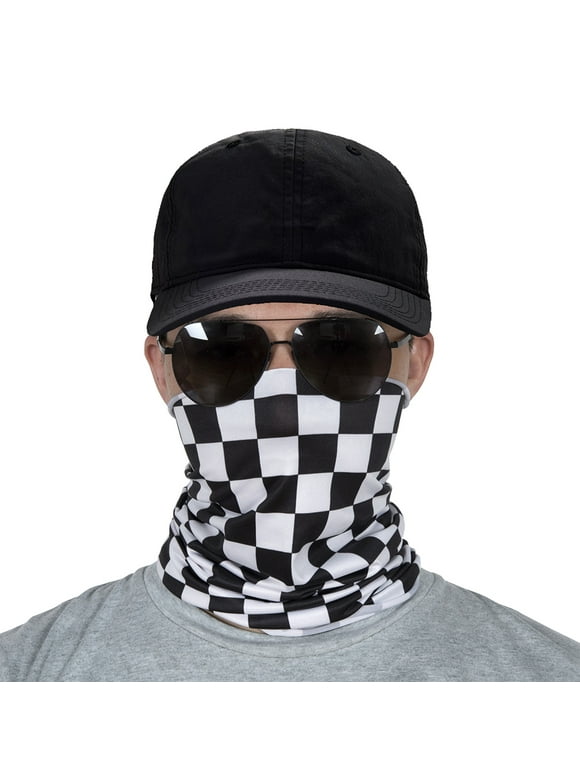 Checkered Face Mask