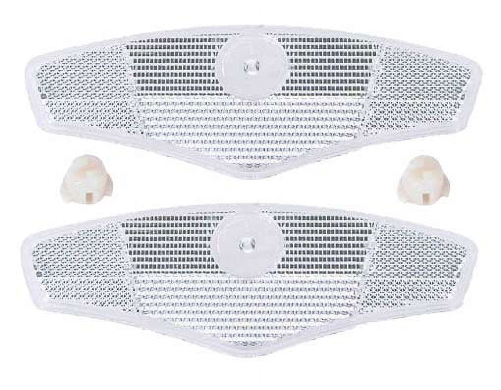 Alta 2 PC - Bike Wheel Reflector Set, Clear - Walmart.com