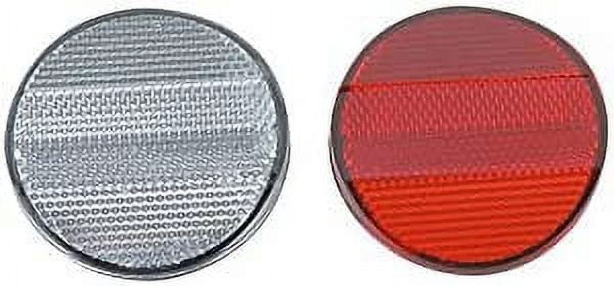Alta 2" Round Bicycle Reflector, Various (Set) - Walmart.com