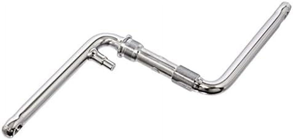 Alta One Piece Bicycle Crankset, 165mm, Steel Chrome - Walmart.com