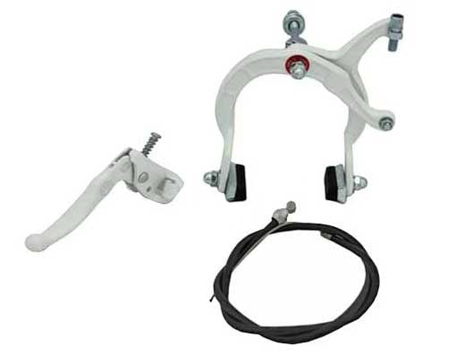 Alta Bicycle Alloy Classic MX Style Brake Set, Multiple Colors. (White ...
