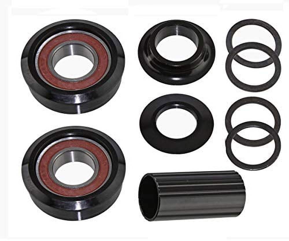 Alta Bicycle Bottom Bracket Set American Kit Spindle Type 22mm in Black ...