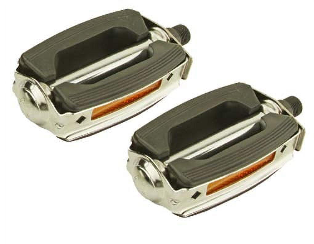 Alta Bicycle Pedals Krate PVC Metal, Multiple Colors & Sizes. (Black ...