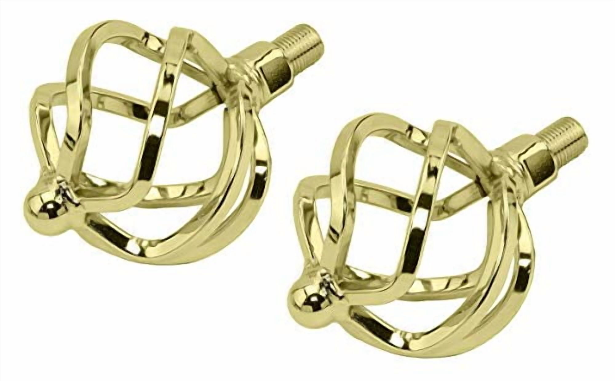 Alta Bicycle Twisted Lowrider Flat 1/2" Round Cage Bike Pedals ...