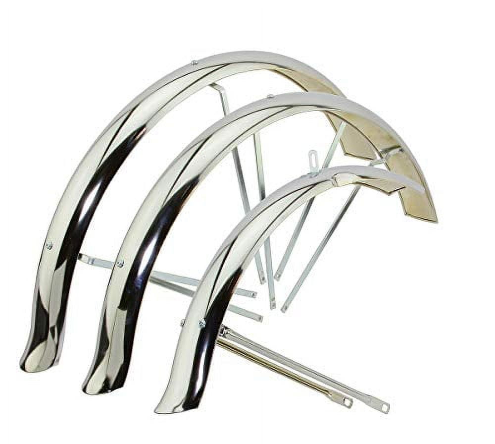 Alta Chrome Flared Standard Trike Conversion Kit Fender Set, Multiple ...