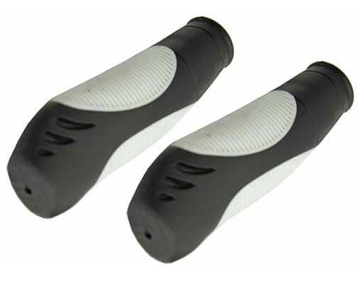 Alta Two Tone Kraton Rubber Handlebar Grips 3723G MTB Bike Bicycle ...