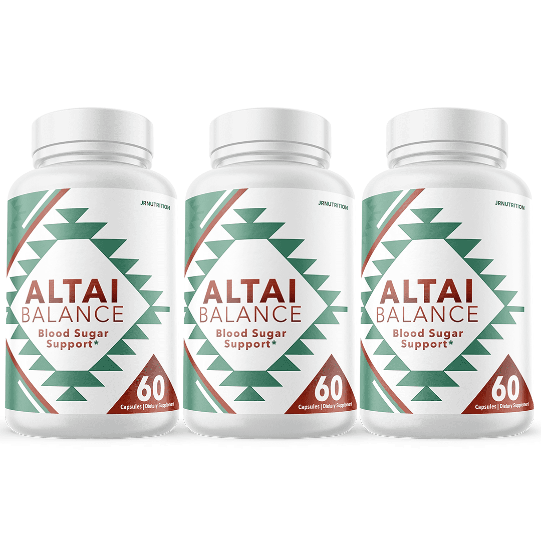 Altai Balance - Blood Sugar Support Dietary Supplement 60 Capsules (3 ...