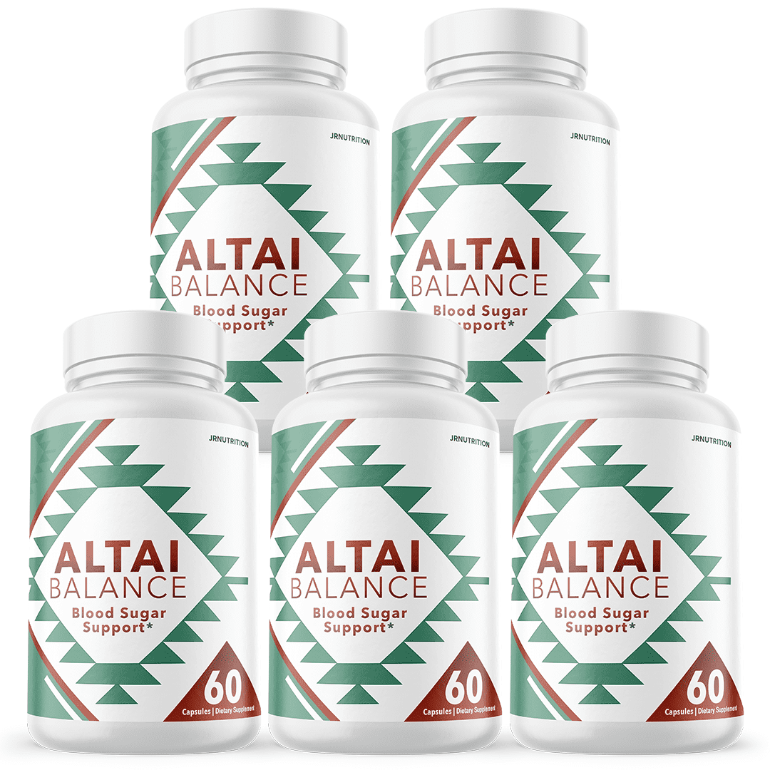 Altai Balance - Blood Sugar Support Dietary Supplement 60 Capsules (5 ...