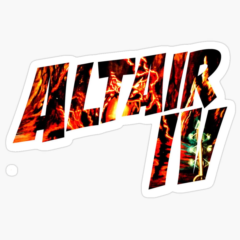 Altair Iv Sticker Phone Decal Water Bottle Stickers Car Decals, Laptop ...