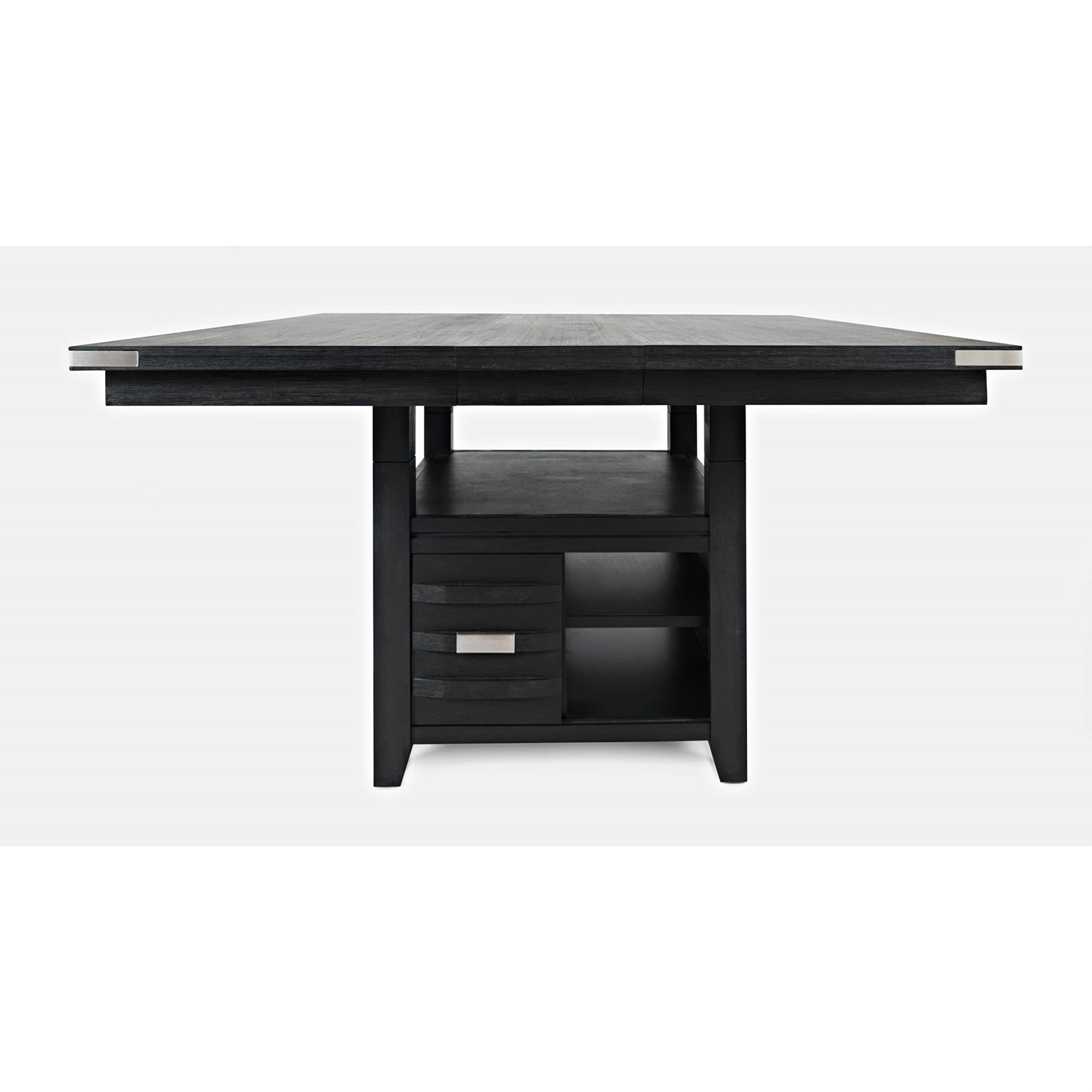 Altamonte Contemporary Adjustable Height Square 60" Storage Table ...