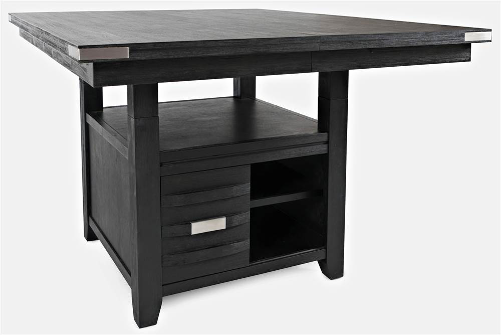 Altamonte Contemporary Adjustable Height Square 60" Storage Table - Walmart.com