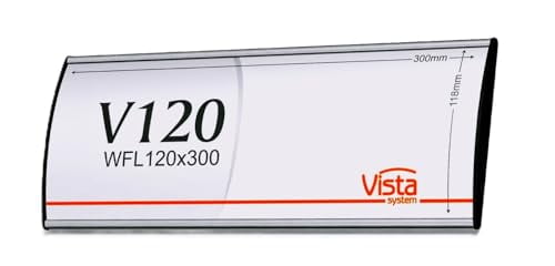 Altavista Signs WALL DOOR MOUNT SIGN HOLDER FRAME DISPLAY CURVATURE ...