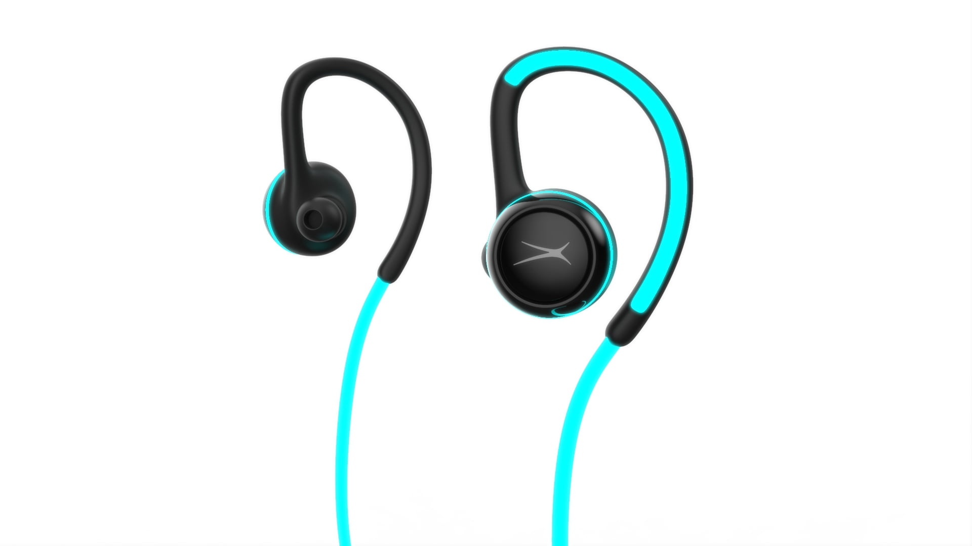 Altec Lansing Glow Bluetooth In-Ear Headphones, Black, MXZ890L-BLK ...