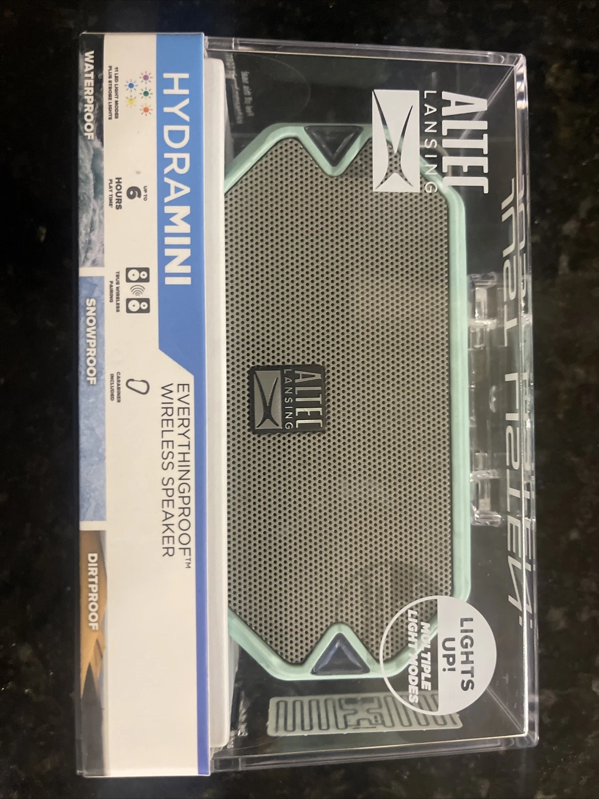 Altec Lansing Hydramini Wireless Bluetooth Speaker, Usb C (Mint Green ...