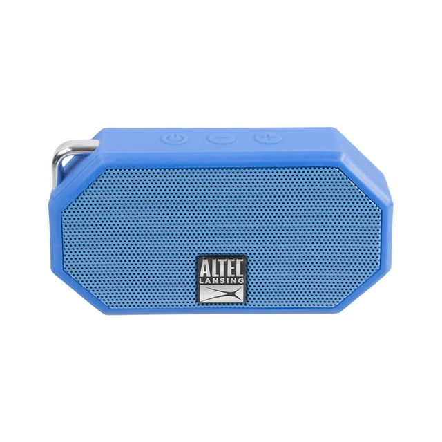 Altec Lansing Mini H20 Bluetooth Speaker Blue - Walmart.com