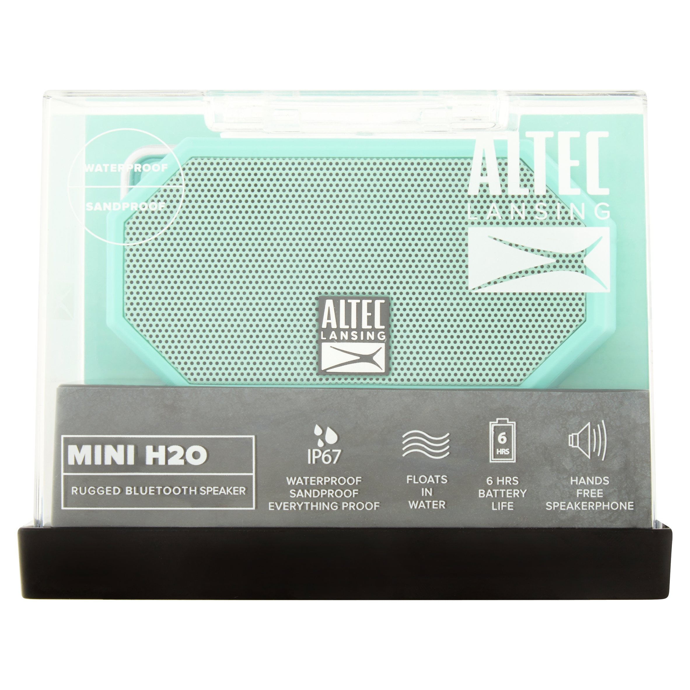 Altec Lansing Mini H2O Rugged Bluetooth Speaker - Walmart.com