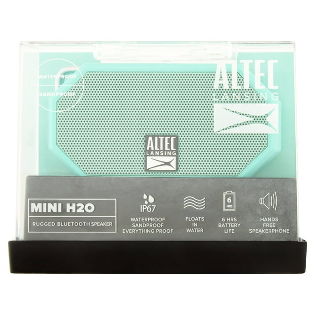 Altec Lansing Mini H2O Rugged Bluetooth Speaker - Walmart.com