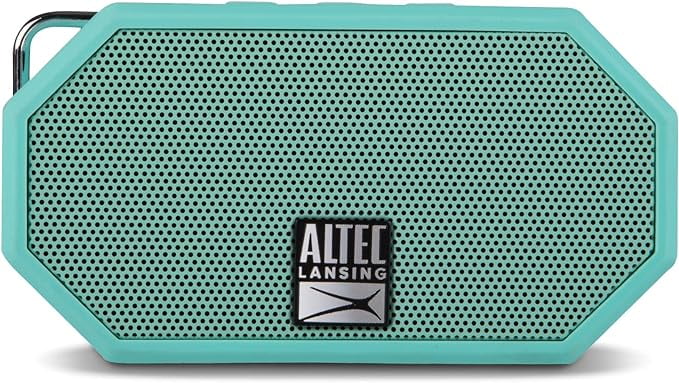 Altec Lansing Mini H2O - Waterproof Bluetooth Speaker, IP67 Certified ...