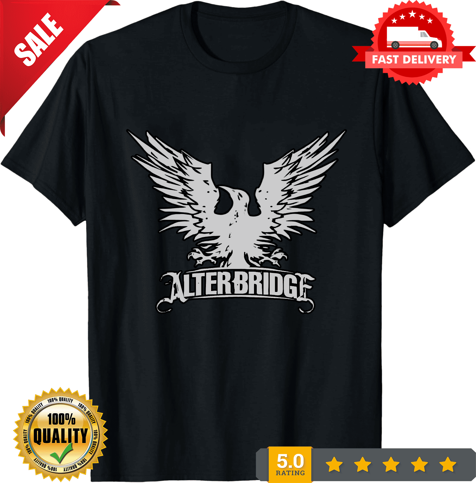 Alter Bridge Logo North American Tour 2023 T-Shirt Gift For Fans ...