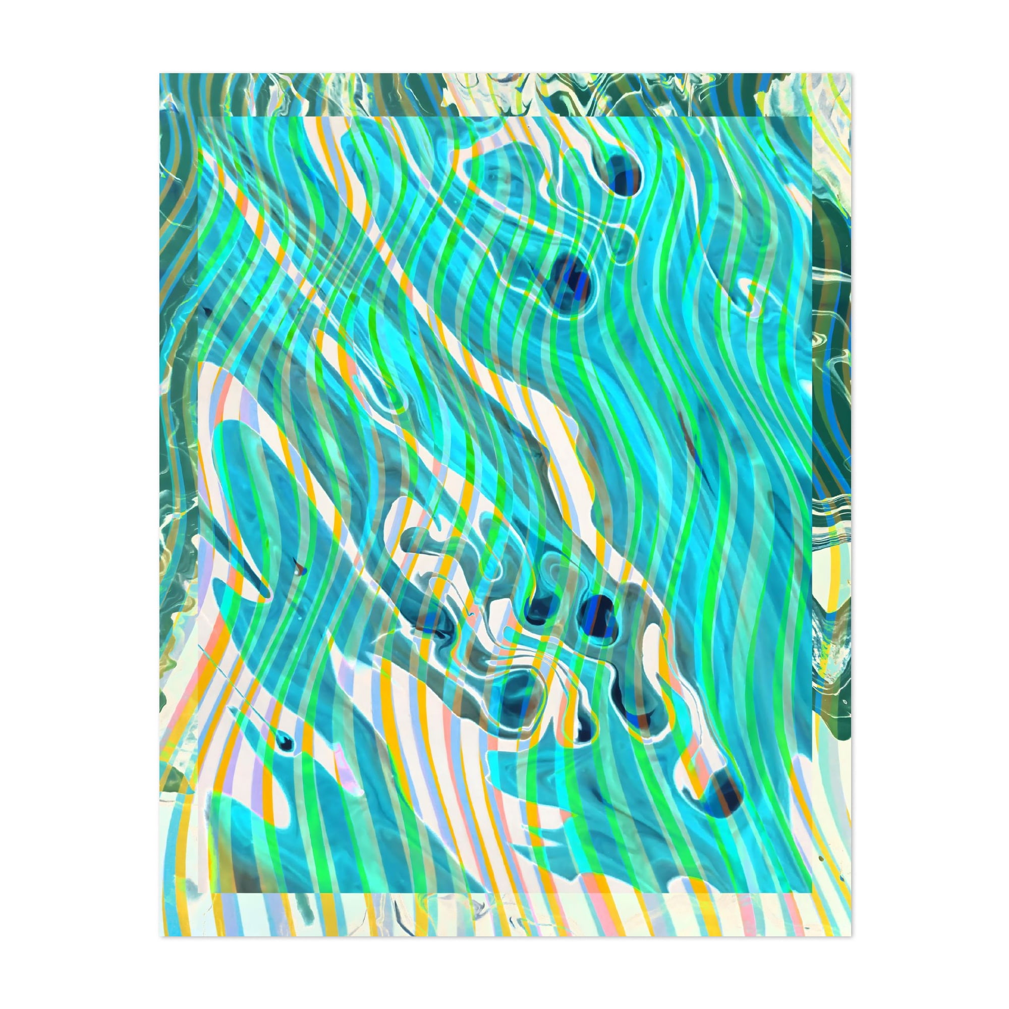 Alter Ego - India Painting Psychedelic Abstract Surrealism Modern Art ...