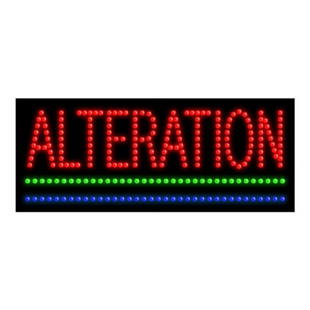 Alteration-LED Dots Sign Made in USA - Walmart.com