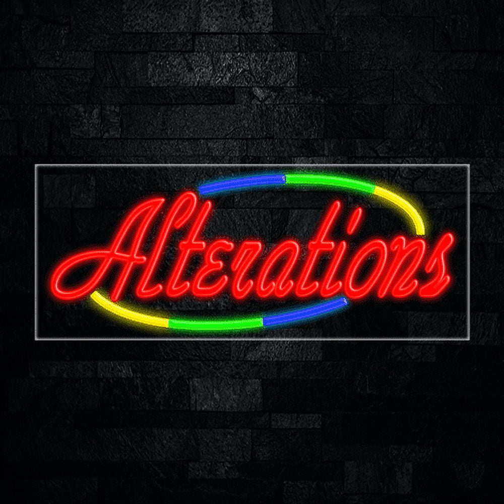 Alterations-LED Neon Sign 30"L x 12"H #30726 - Walmart.com