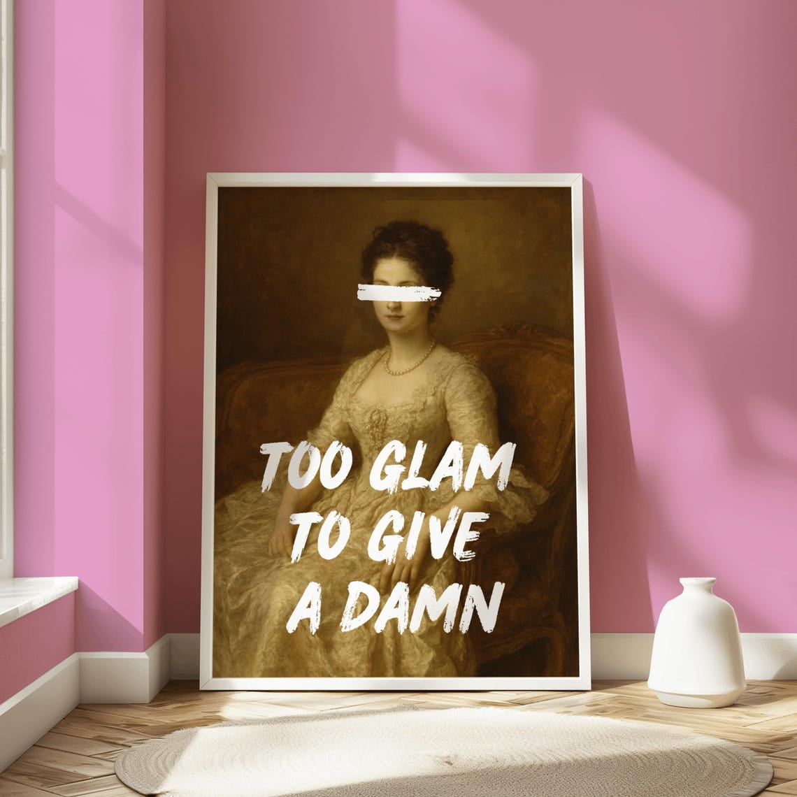 Altered Art Print, Maximalist Wall Art, Sassy Coquette Room Decor ...