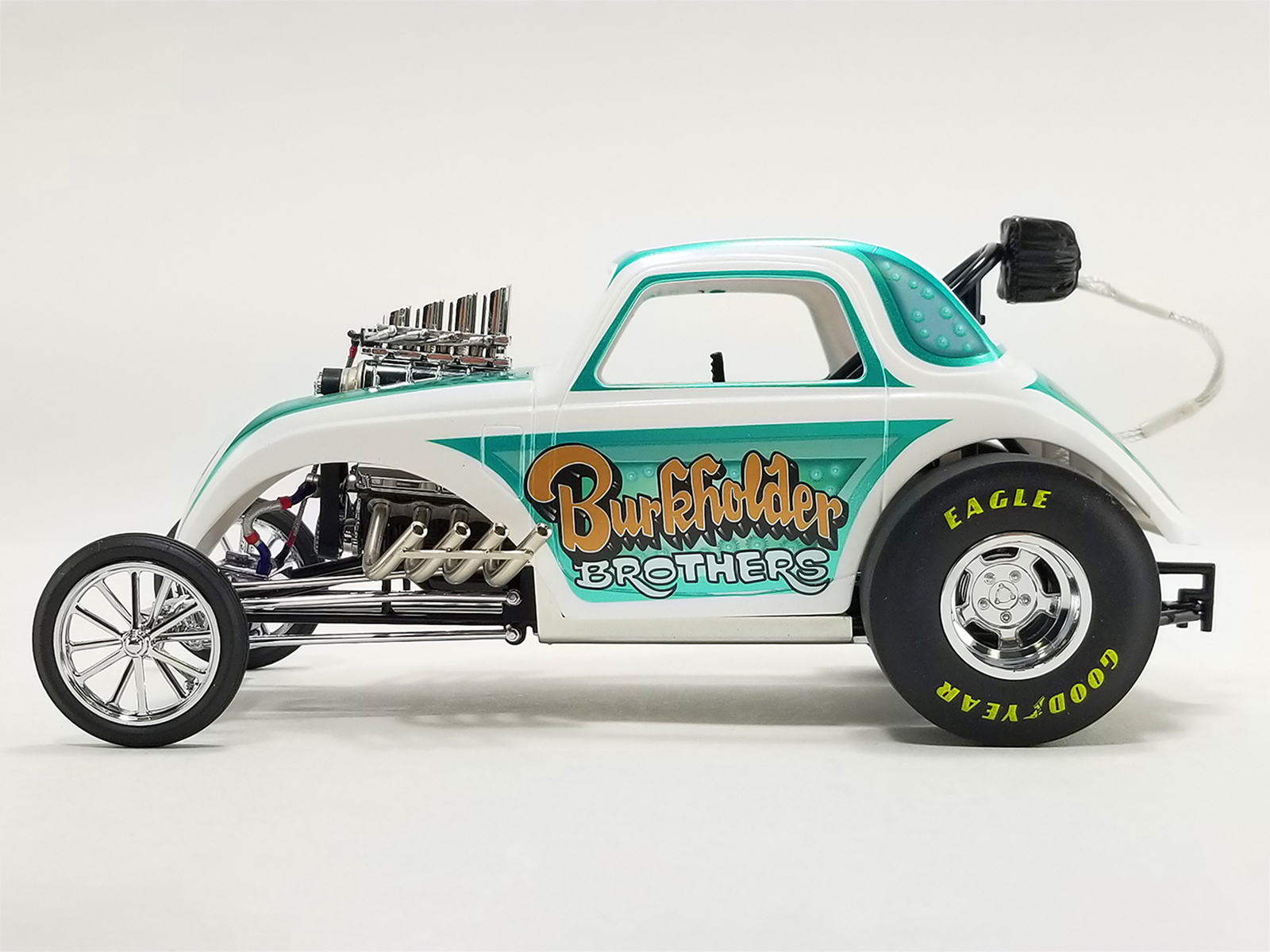 Altered Dragster White and Green "Burkholder Brothers" Limited Edition ...
