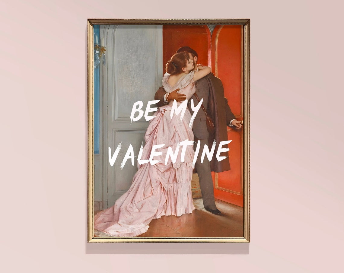 Altered Painting, Altered Vintage Painting, Portrait Painting Detail ...