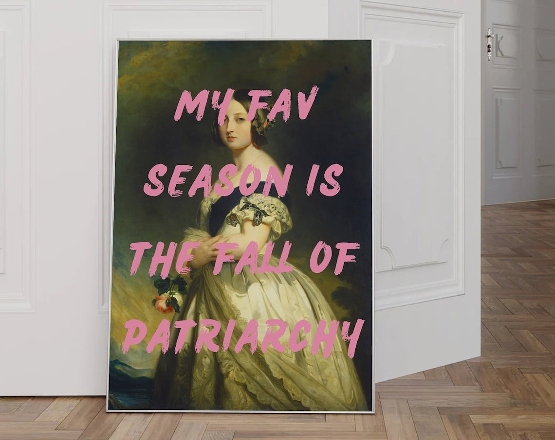 Altered Painting, Altered Vintage Painting, Portrait Painting Detail ...