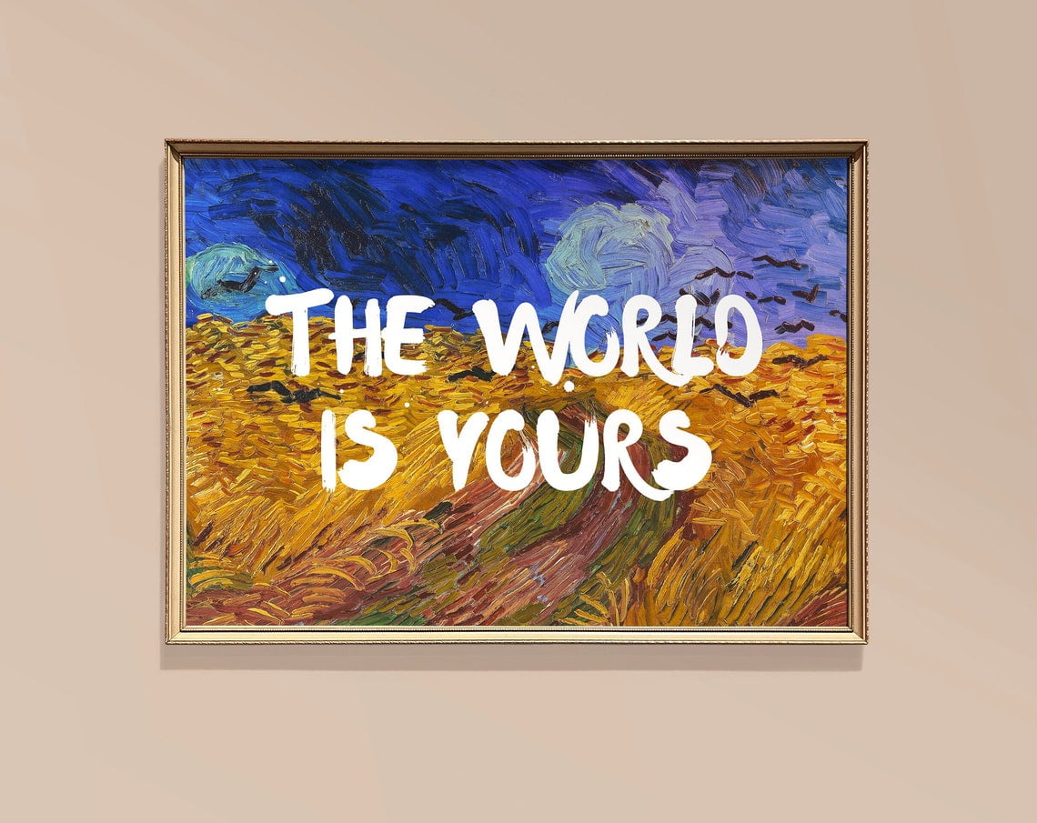 Altered Painting, Altered Vintage Painting, Portrait Painting Detail ...