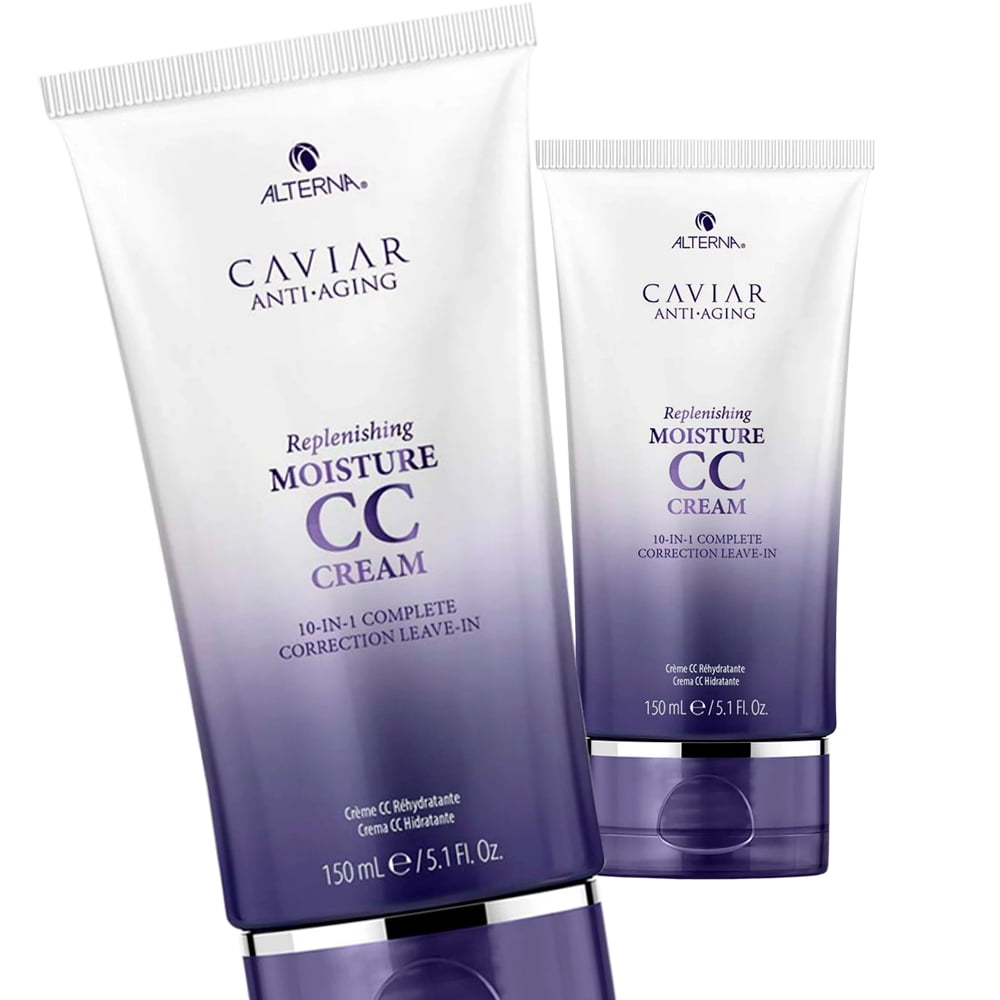 Alterna Caviar Anti-Aging CC Cream 5.1 oz - Pack of 2, UV Protection ...