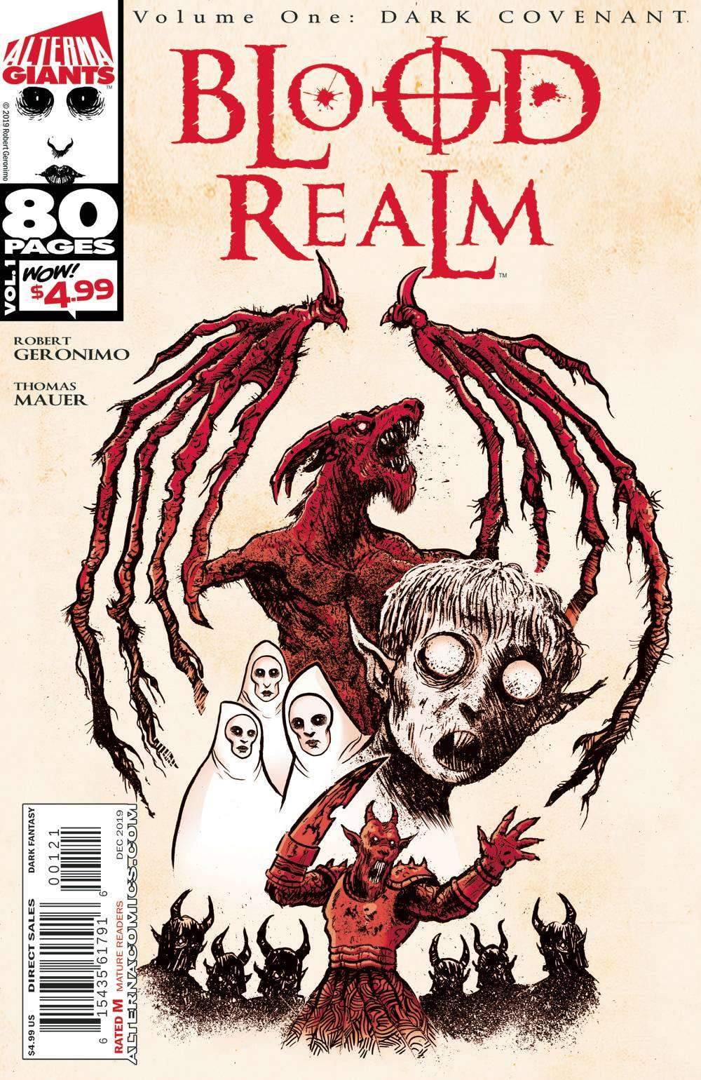 Alterna Giants: Blood Realm #1 VF ; Alterna Comic Book - Walmart.com