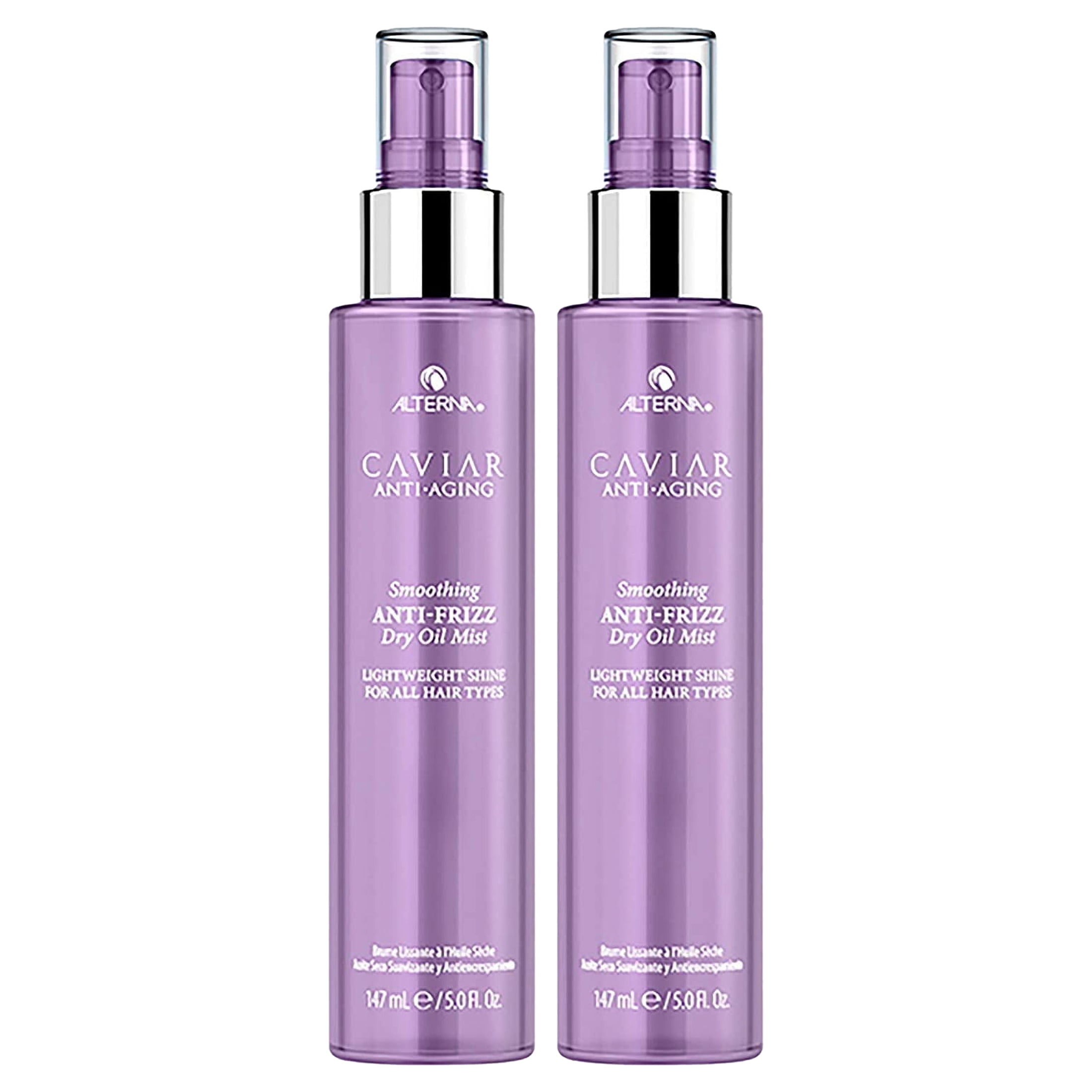 Alterna Haircare Caviar Anti-Aging Smoothing Anti-Frizz Dry Oil Mist, 2 ...