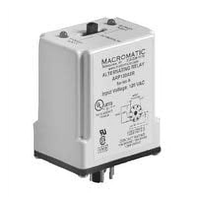 Alternating Relay, DPDT, 120VAC, 10A, 8 Pin - Walmart.com